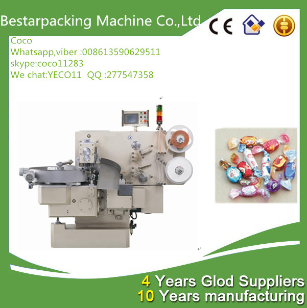 Double twist Toffee Candy wrapping machine