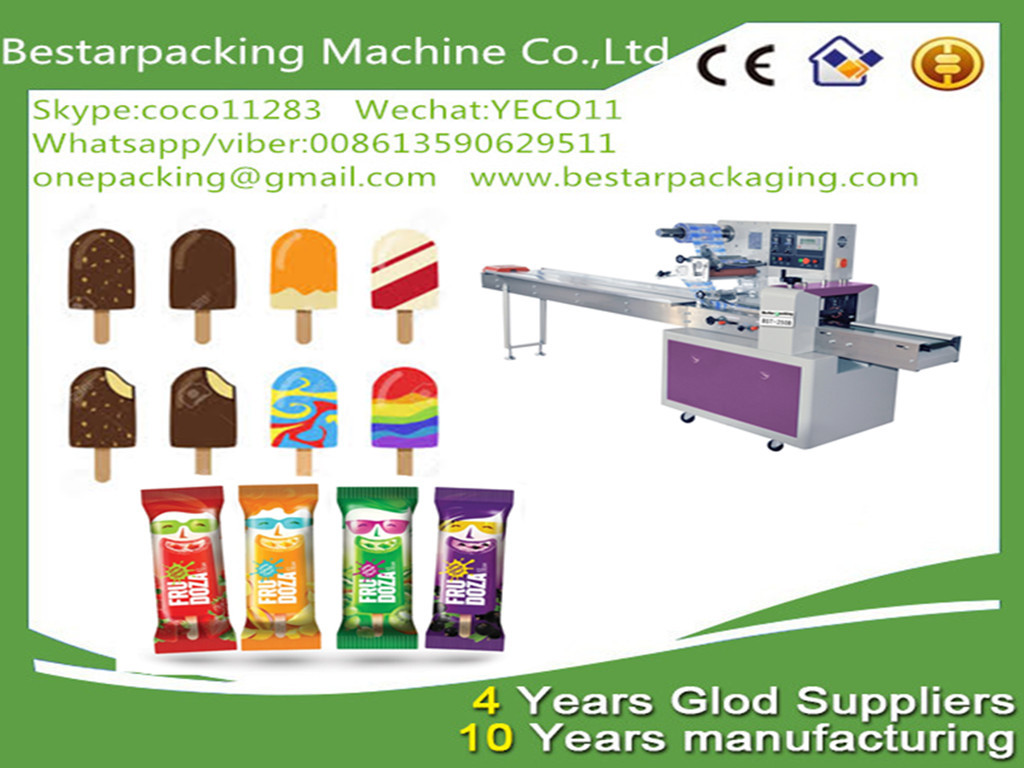 Ice cream packaging machine,ice cream bar packing machine/,ice bar ...
